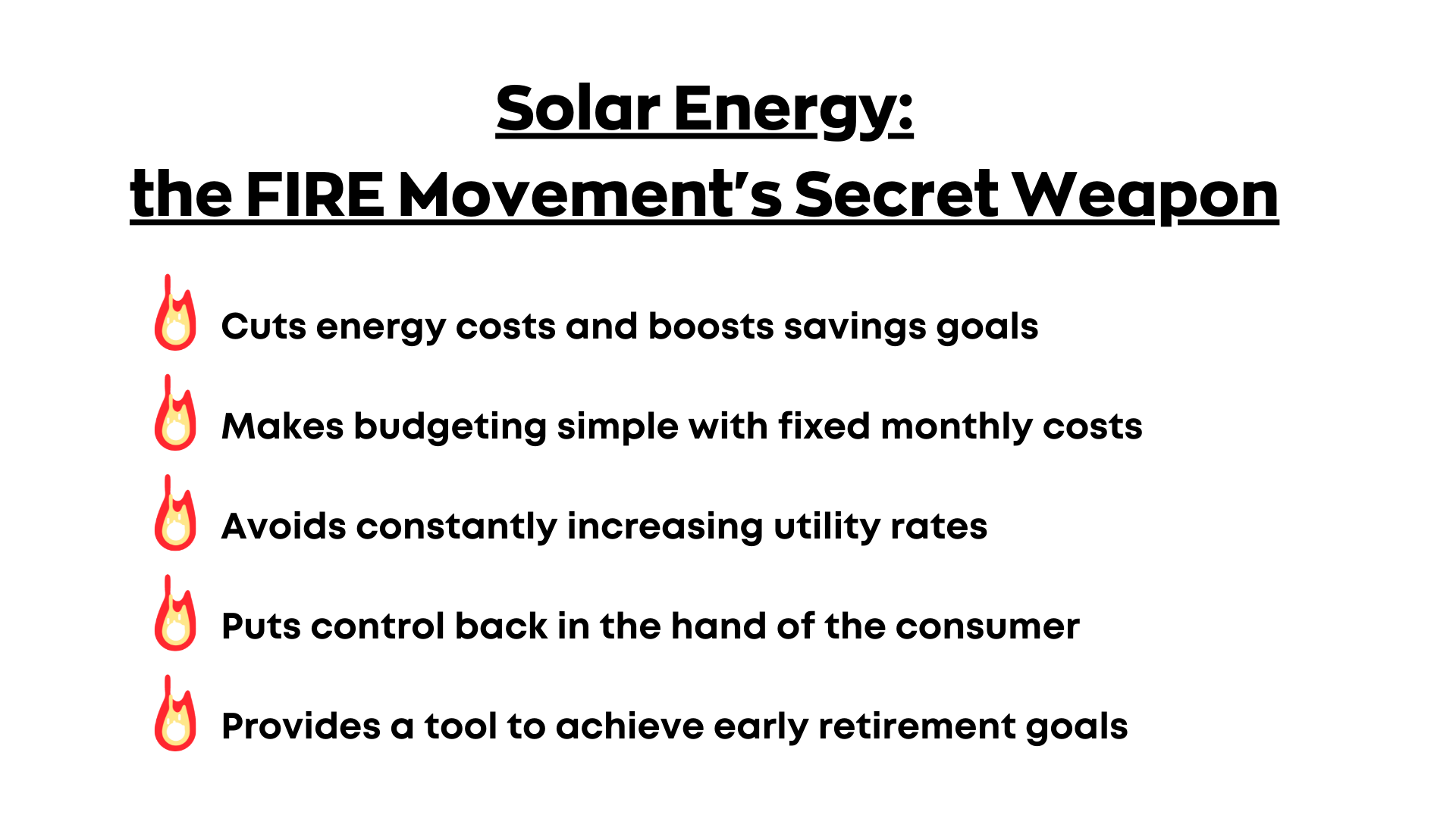 The Fire Movement Solar Energy Secret - Green Ridge Solar